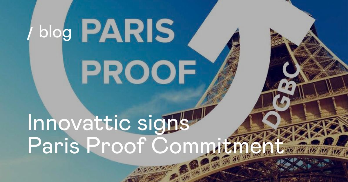 Blog | Innovattic signs Paris Proof Commitment