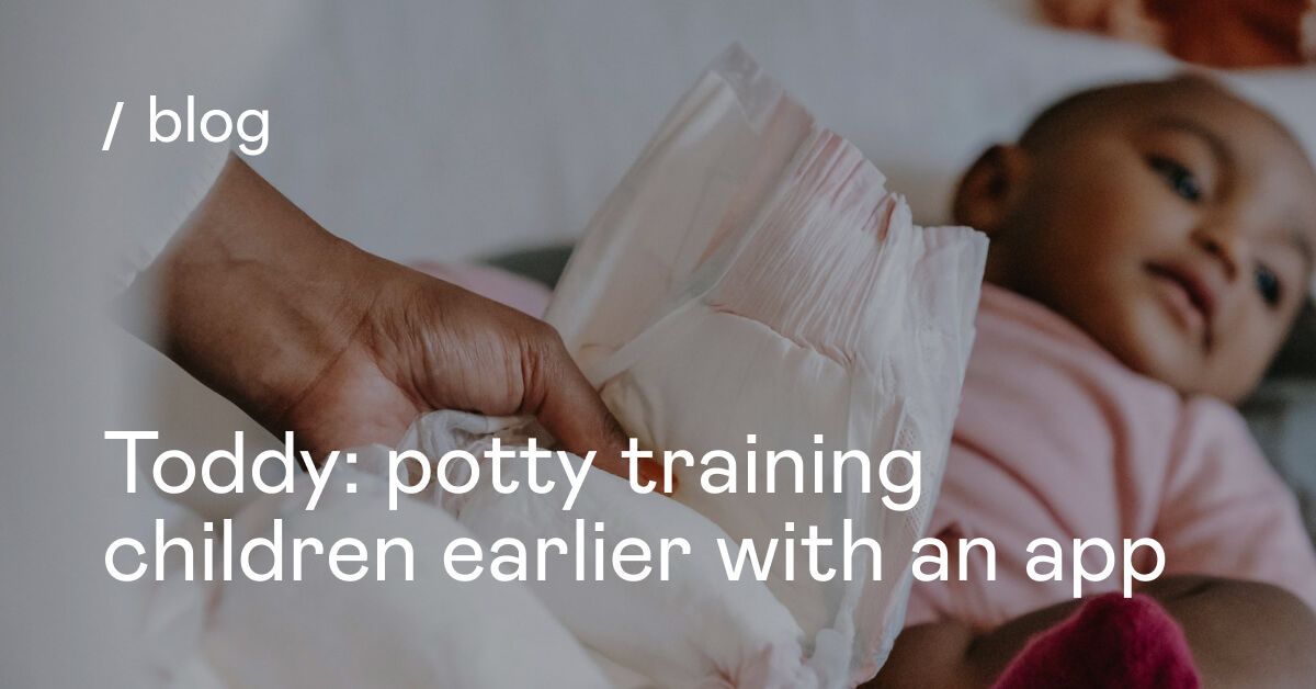 Blog | Toddy: potty training children earlier with an app